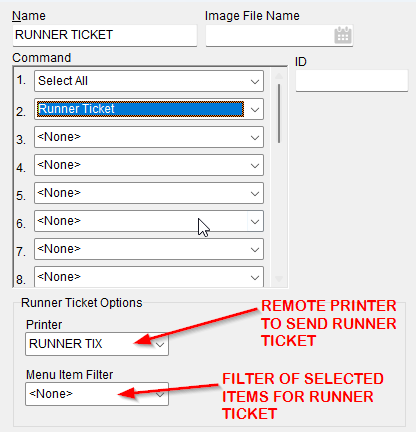 Runner Ticket – Focus POS Systems